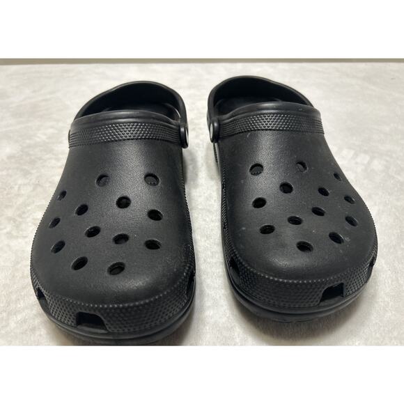 CROCS | Shoes | Crocs Clogs Black Mens Size 3 Iconic Classic Comfort ...
